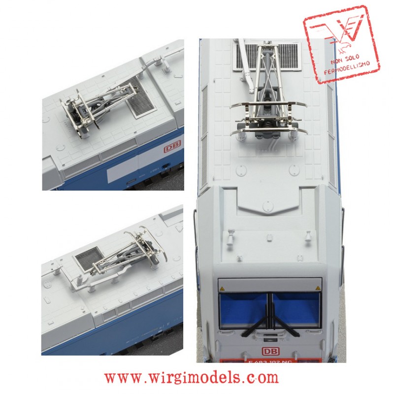 Roco 73669 Locomotiva elettrica Gruppo E.483, DB-AG Italia. Epoca VI.