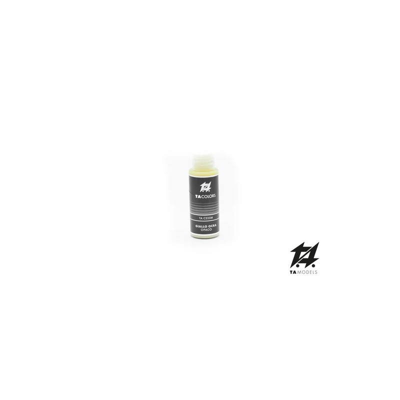 TA COLORS TA-C223M - Colore acrilico GIALLO OCRA Opaco da 30ml
