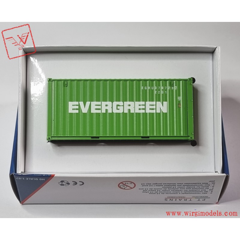PT TRAINS PT820037.1 - Container DV EVERGREEN da 20 piedi